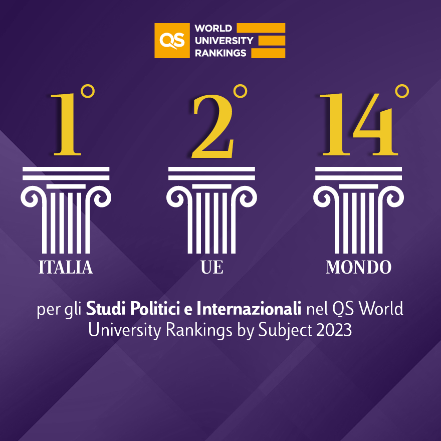 Luiss è al 1° posto in Italia, al 2° nell'UE e al 14° nel mondo per gli ...